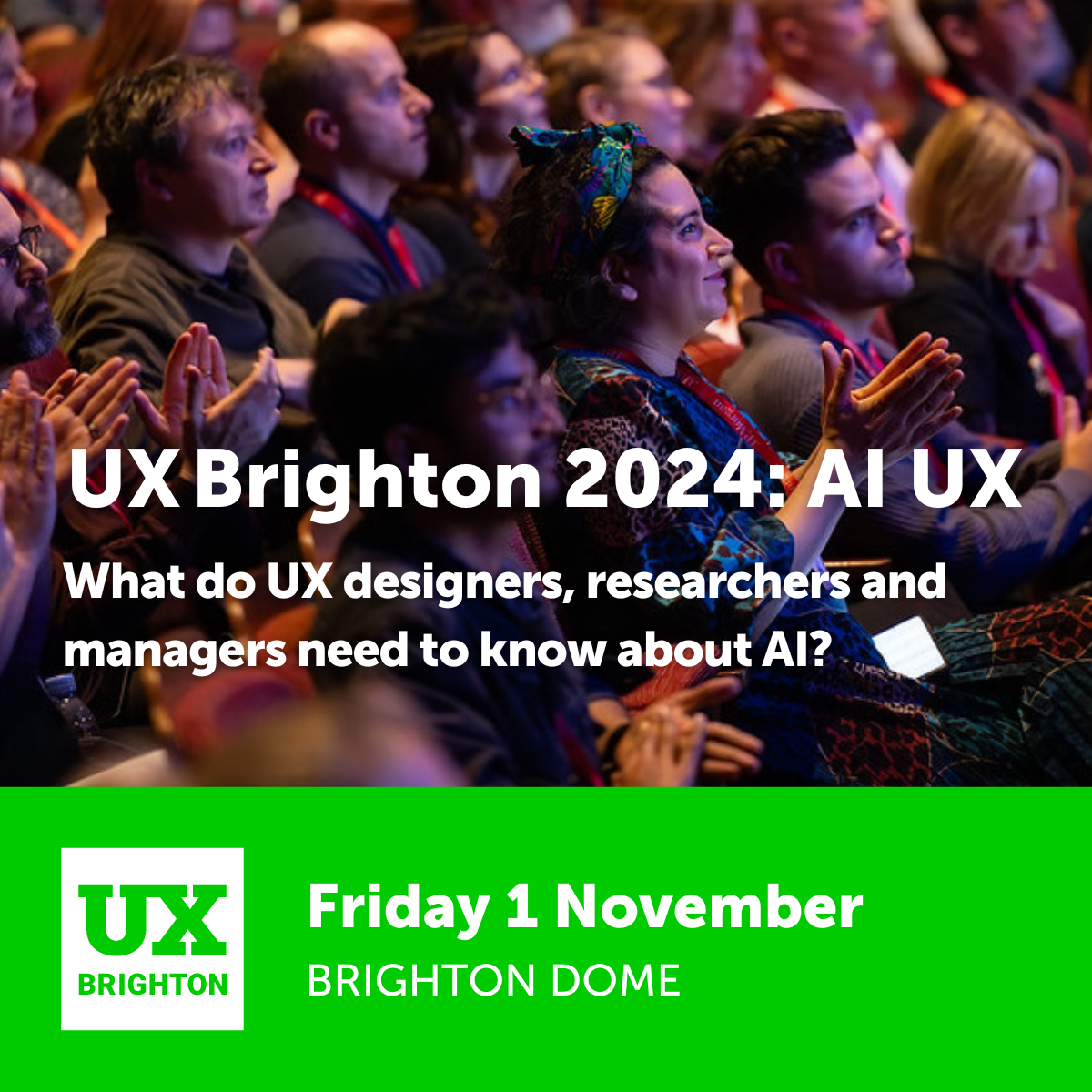 UX Brighton 2024: UX & AI
